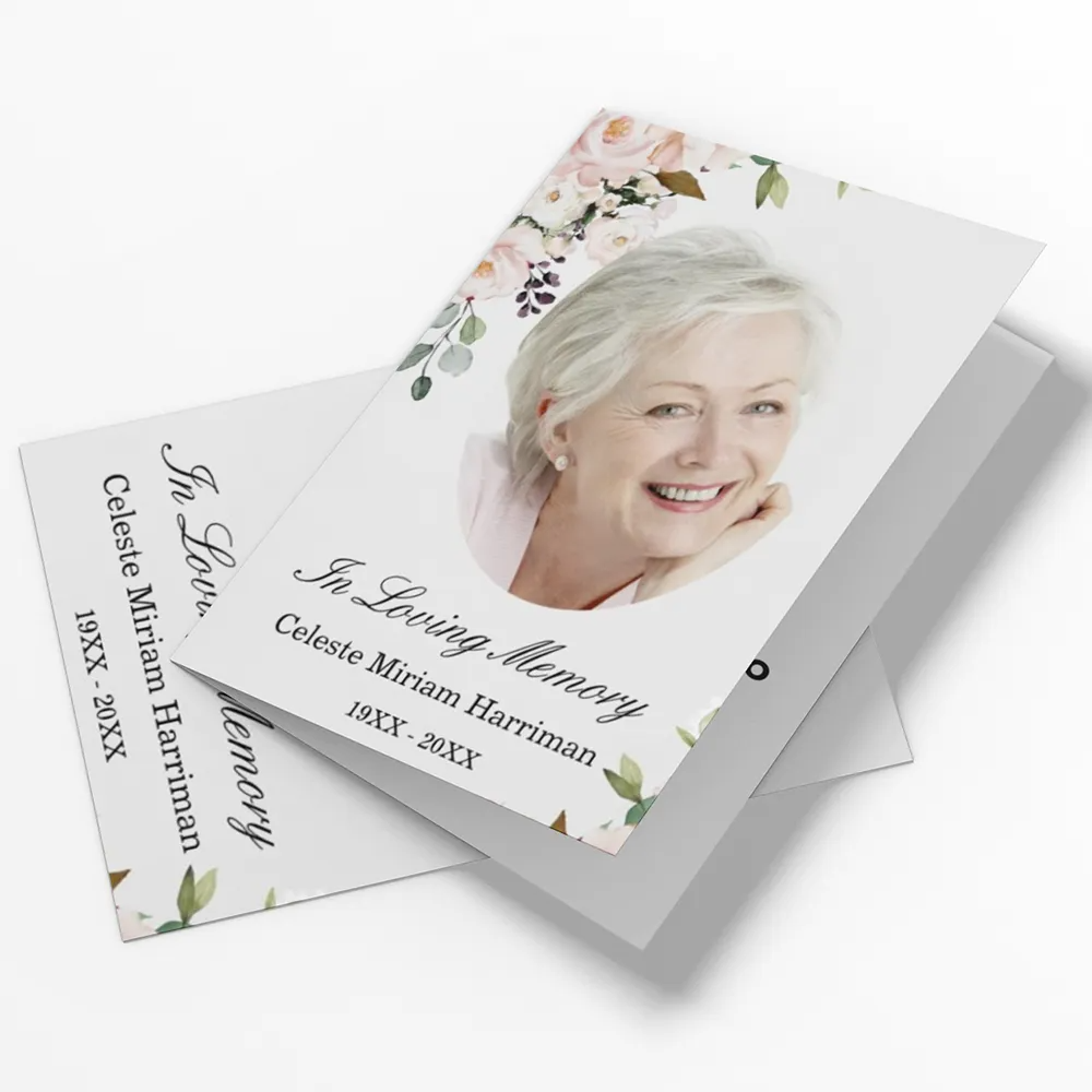 Buy Custom Funeral Cards From $64.99 - Peterborough Print