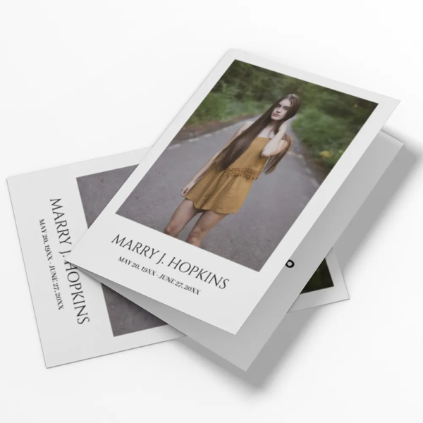 Buy Custom Funeral Cards From $64.99 - Peterborough Print