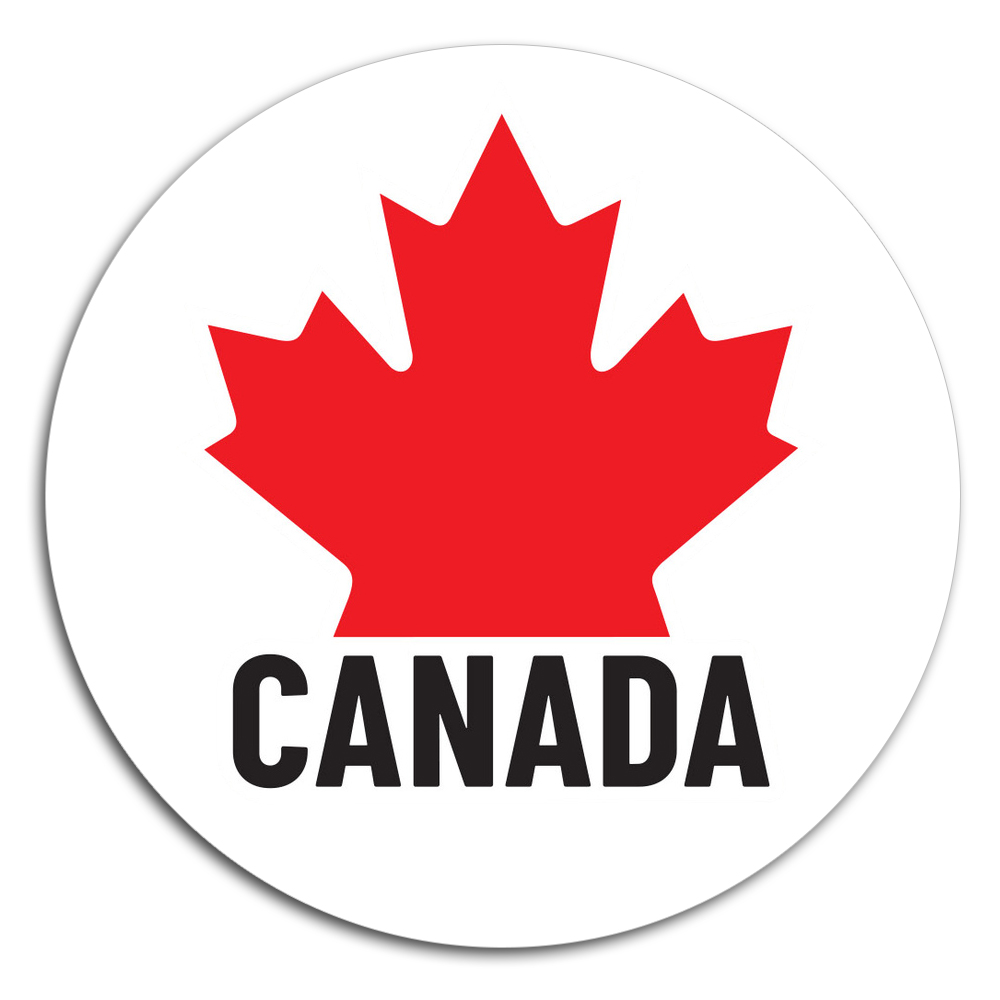 Buy Canada Stickers (Circle) As Low As $9.99!