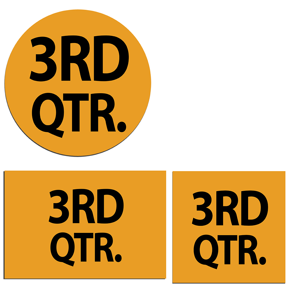 Buy 3rd Quarter Labels As Low As $9.99 At Peterborough Print
