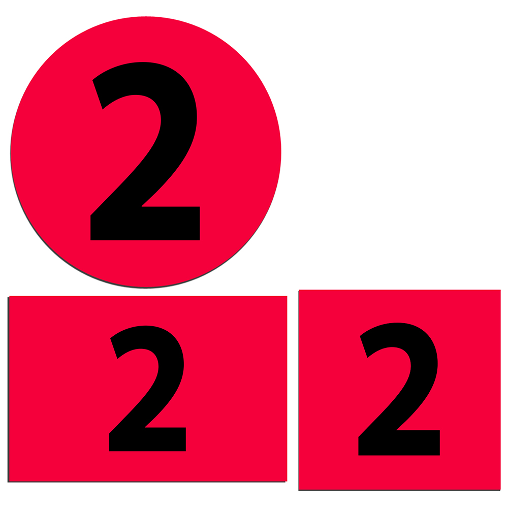 Buy Number 2 Labels As Low As $9.99 At Peterborough Print