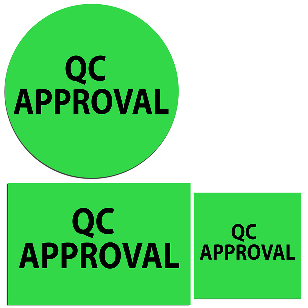 Buy QC Approval Labels As Low As $9.99 At Peterborough Print