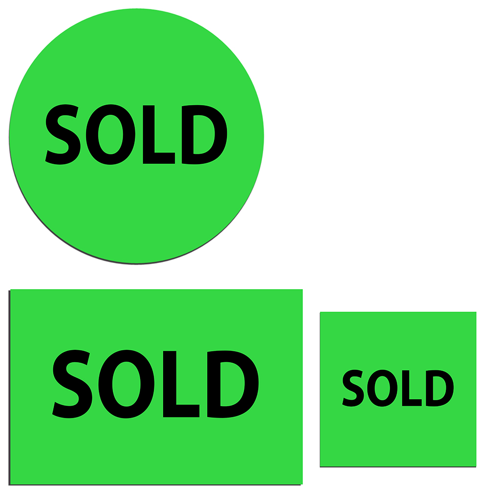 Buy Sold Labels As Low As $9.99 At Peterborough Print