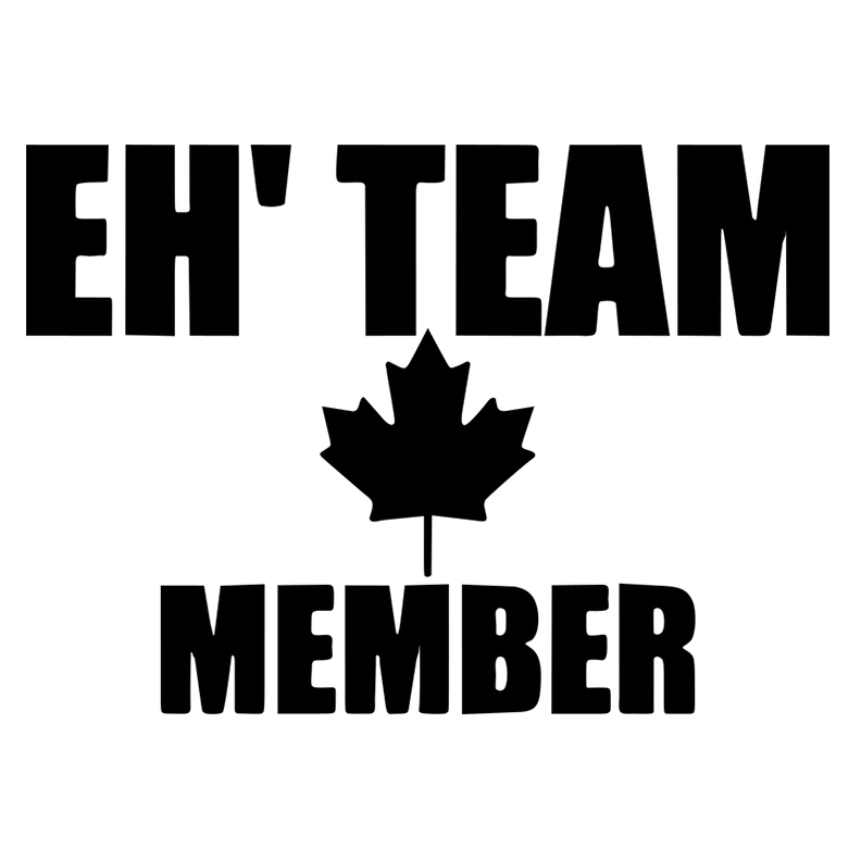 Buy Canada Eh Team Member Decals As Low As $12.99!