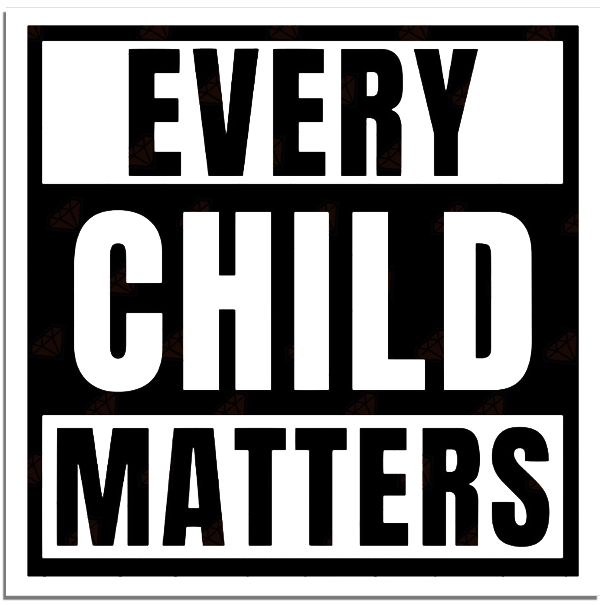 Buy Every Child Matters Square Stickers (Parental Advisory Style) As ...