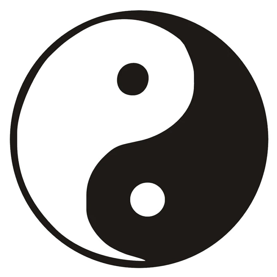 Buy Ying Yang Decals As Low As $9.99!
