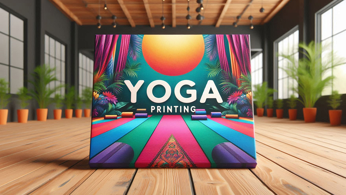 Custom Yoga & Wellness Printing Services – Apparel, Signage!